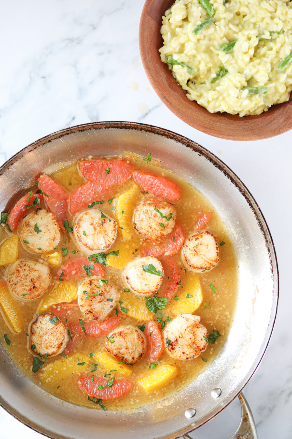 Citrus Scallops - Summer Citrus